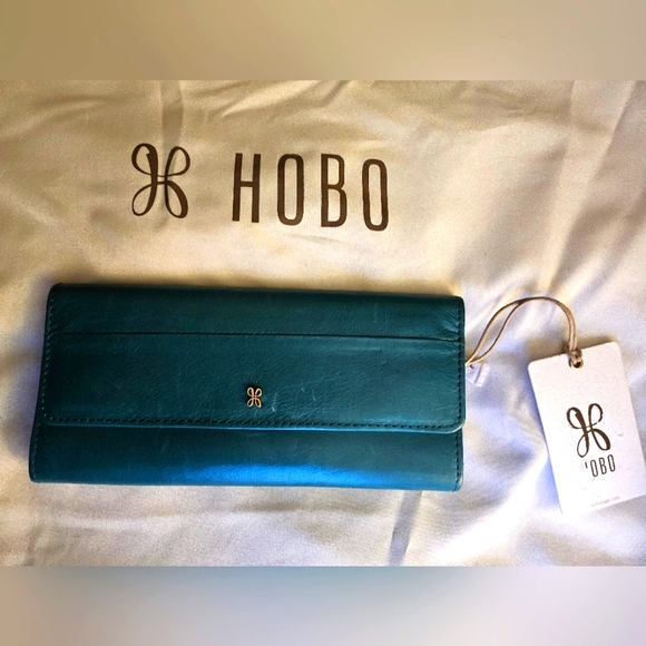 HOBO | Bags | Nwt Hobo International Full Size Wallet In Spruce | Poshmark